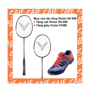 Combo mua vợt cầu lông Victor MX70 tặng cước VS890 | ShopVNB