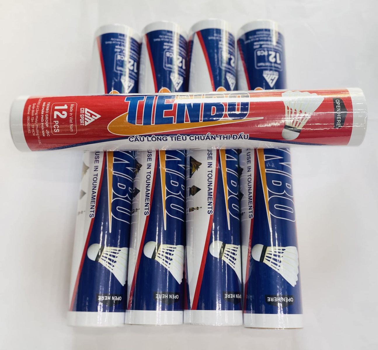 Ống cầu lông Tiến Bộ Xanh Đỏ | ShopVNB